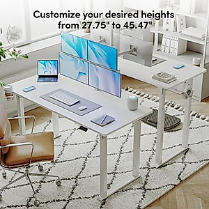 BANTI SDE-STSTZ Standing Desk, 72“×29", White