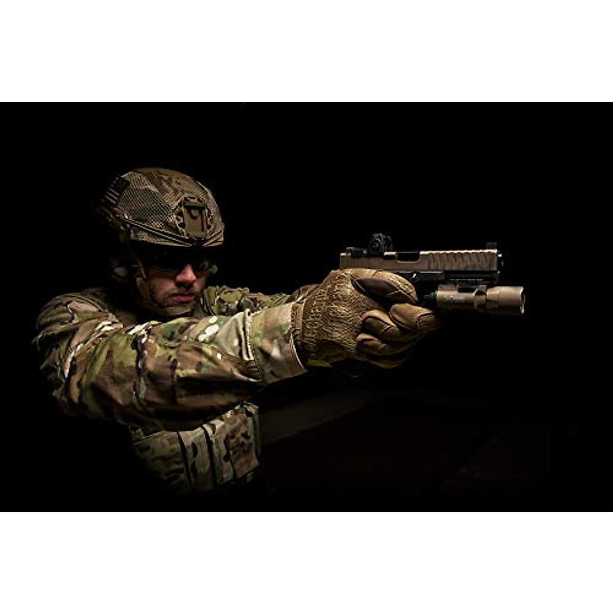 Mechanix Wear: The Original Tactical Work Gloves with Secure Fit, Flexible Grip for Multi-Purpose Use, Durable Touchscreen Safety Gloves for Men (Brown, X-Large)