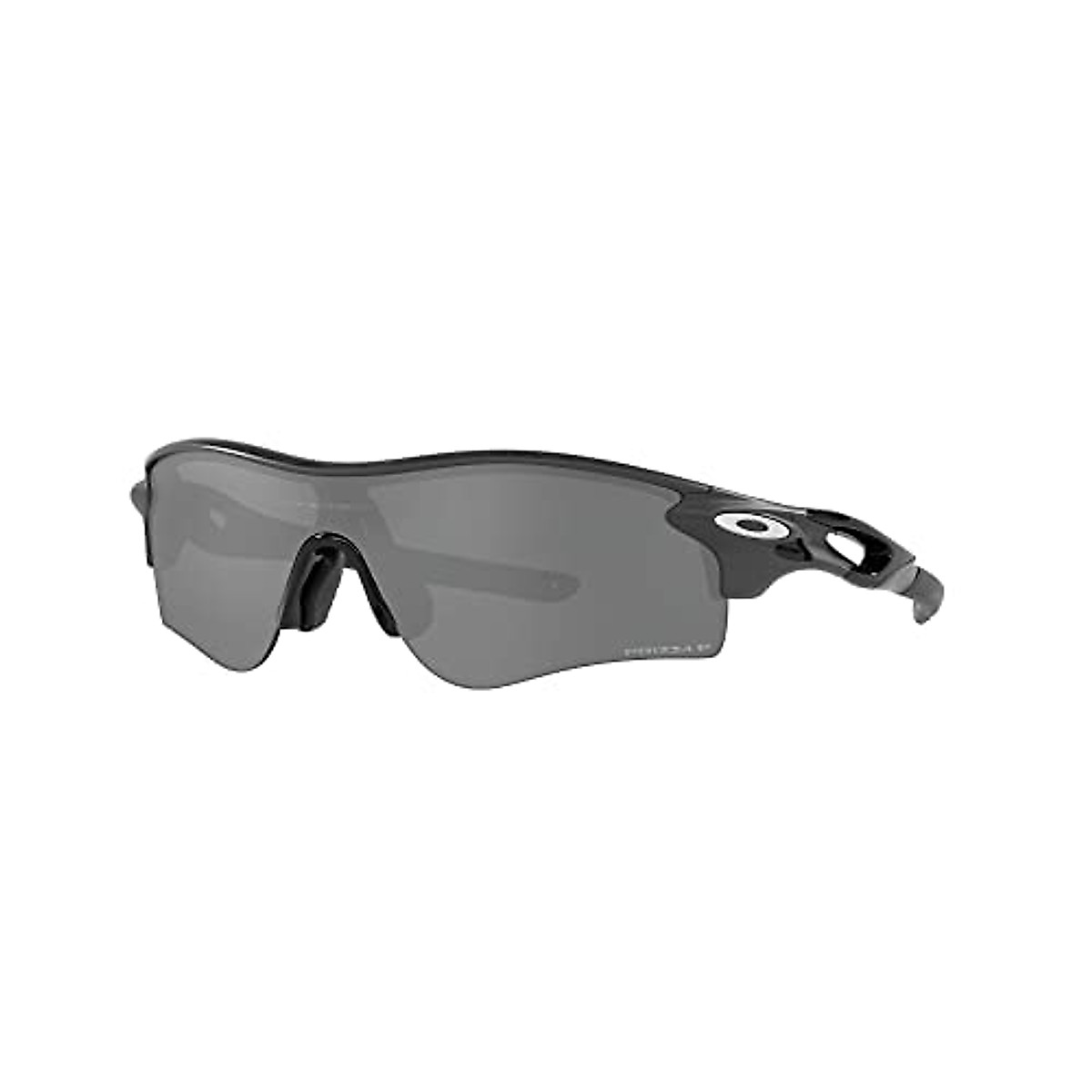 Oakley Men's OO9206 Radarlock Path Low Bridge Fit Rectangular Sunglasses, Hi Res Carbon/Prizm Black Polarized, 38 mm