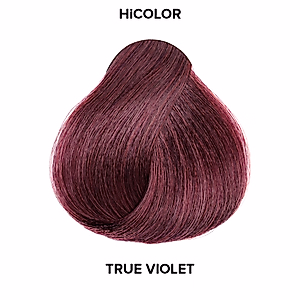 L'Oréal Technique HiColor Violet & Blacks Permanent Hair Color | Anti-Breakage Ceramide R Complex | Multi-Lift with No Brassiness | For Dark Bases | Long Lasting Color | True Violet