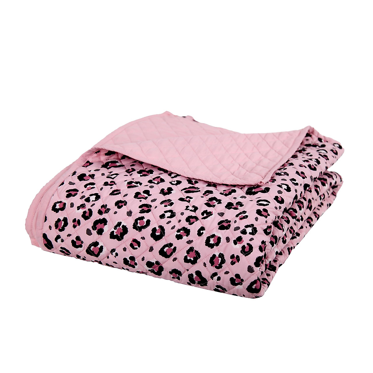 Kidz Mix Cheetah Girl Power Quilt Set, Queen