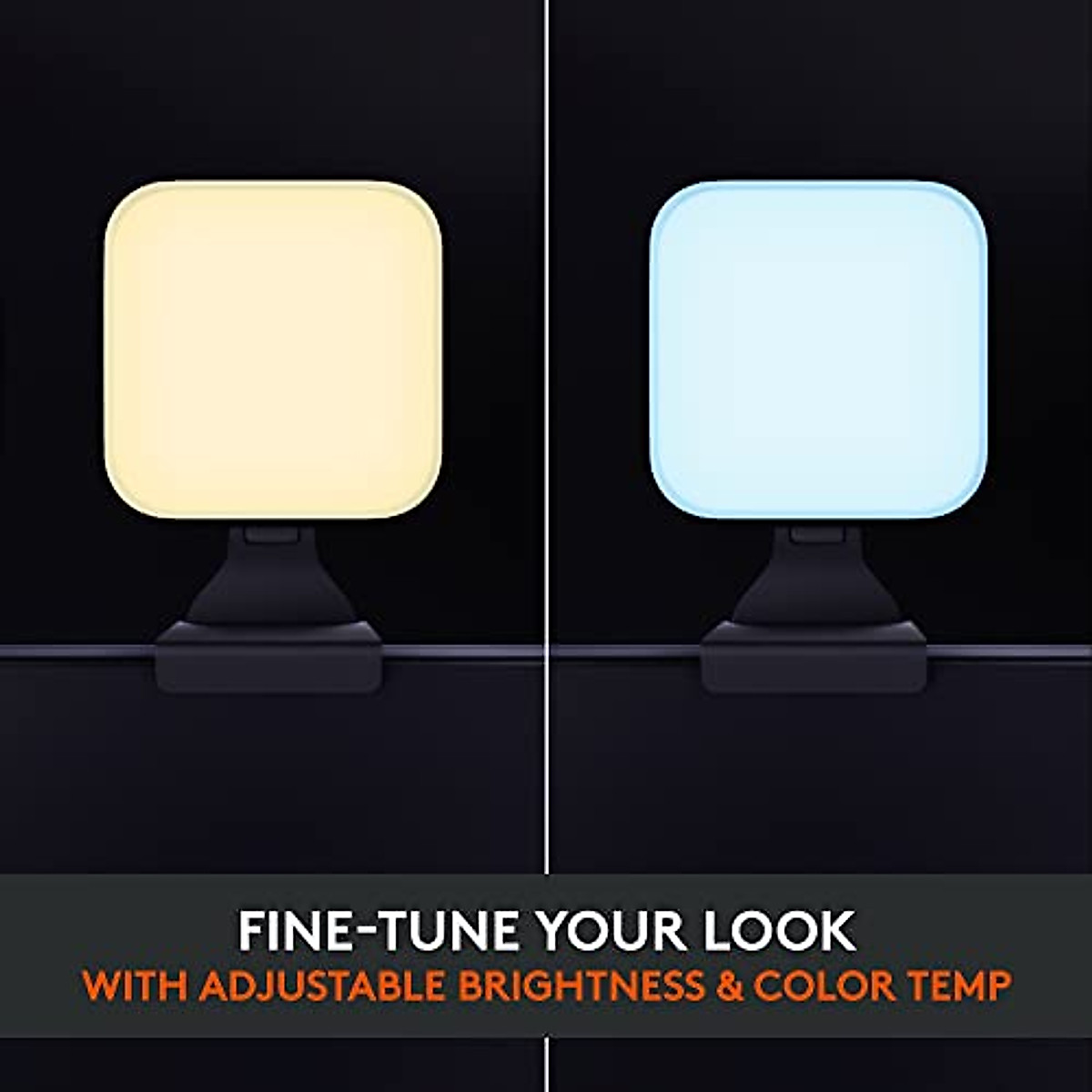 Logitech for Creators Litra Glow Plus StreamCam Bundle with Litra Glow Premium LED Streaming Light with TrueSoft, StreamCam Premium HD Webcam, Full HD 1080p 60 fps, Desktop Tripod Stand — Graphite