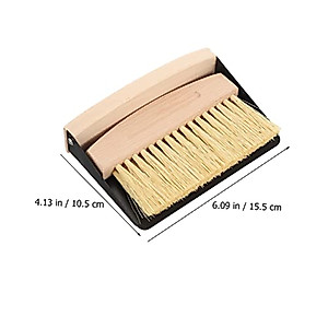 Kisangel 6 Sets Small Desktop Broom car Cleaning goo Multi Function Cleaning Brush Multi Functional Cleaning Brush car Broom car Cleaning car Vent Cleaner Mini Iron dust Collector