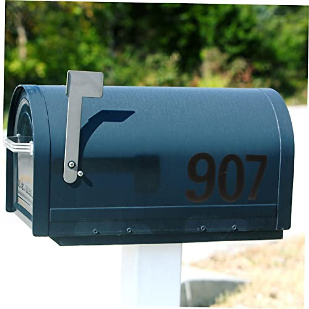 OSALADI Mailbox Numbers 12 Sheets Mailbox Digital Stickers Outdoors Stickers Outdoor Mailbox Scrapbooking Stickers Self Adhesive Door Numbers Mailbox Letter Stickers Label Pvc