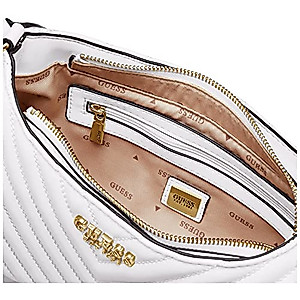 GUESS(ゲス Women Casual Bag, WHI, One Size