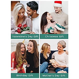 ChicSilver Initial Bracelets for Women Dainty Charm Bracelet Silver Womens Bracelet for Mom Bracelets for Women