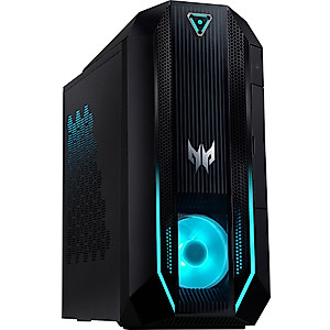acer Predator PO3-630 Gaming Desktop PC (Intel i7-11700 8-Core 2.50GHz, 64GB RAM, 2TB SATA SSD, GeForce RTX 3070 8GB, WiFi 6, BT 5.1, Backlit KB, RJ-45, Win10Pro) w/Dockztorm Dock