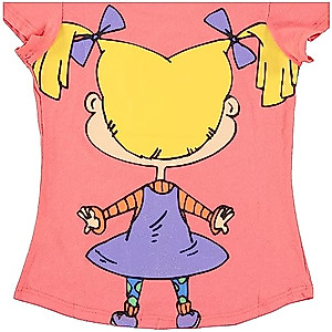 Girls Angelica Rugrats T-Shirt - Girls 4-16 Coral
