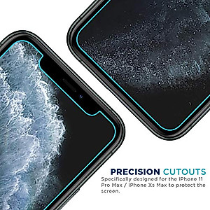 Tech Armor HD Clear Film Screen Protector Designed for Apple iPhone 11 Pro, iPhone X and iPhone Xs 5.8 Inch 3 Pack 2019