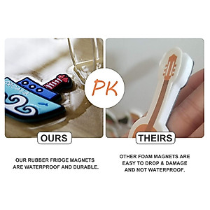 WISESTAR 26PCS Transports Rubber Fridge Magnets for Kids- Aircraft, Boat, Vehicle, Car Refrigerator Magnet for Whiteboard - Educational Toy Tool School Prize Birthday Gift- Kids Over 3 Years