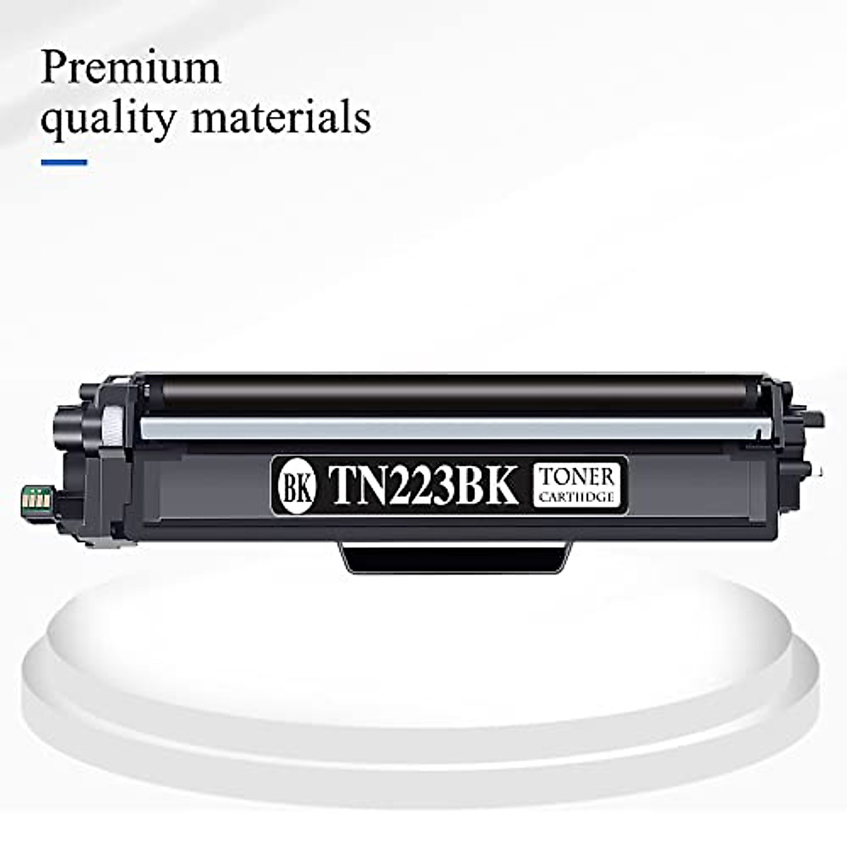 (2 Pack) TN223BK Compatible TN-223BK Black Toner Cartridge Replacement for Brother MFC-L3770CDW Brother MFC-L3710CW Brother MFC-L3750CDW Printer Toner.