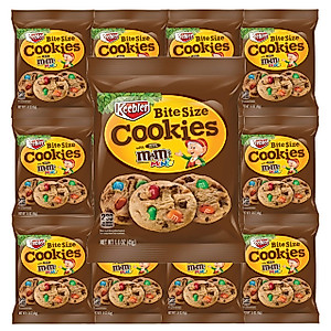 Keebler M&M Cookies, 1.6oz Pouches, 12 Count with Bay Area Marketplace Napkins