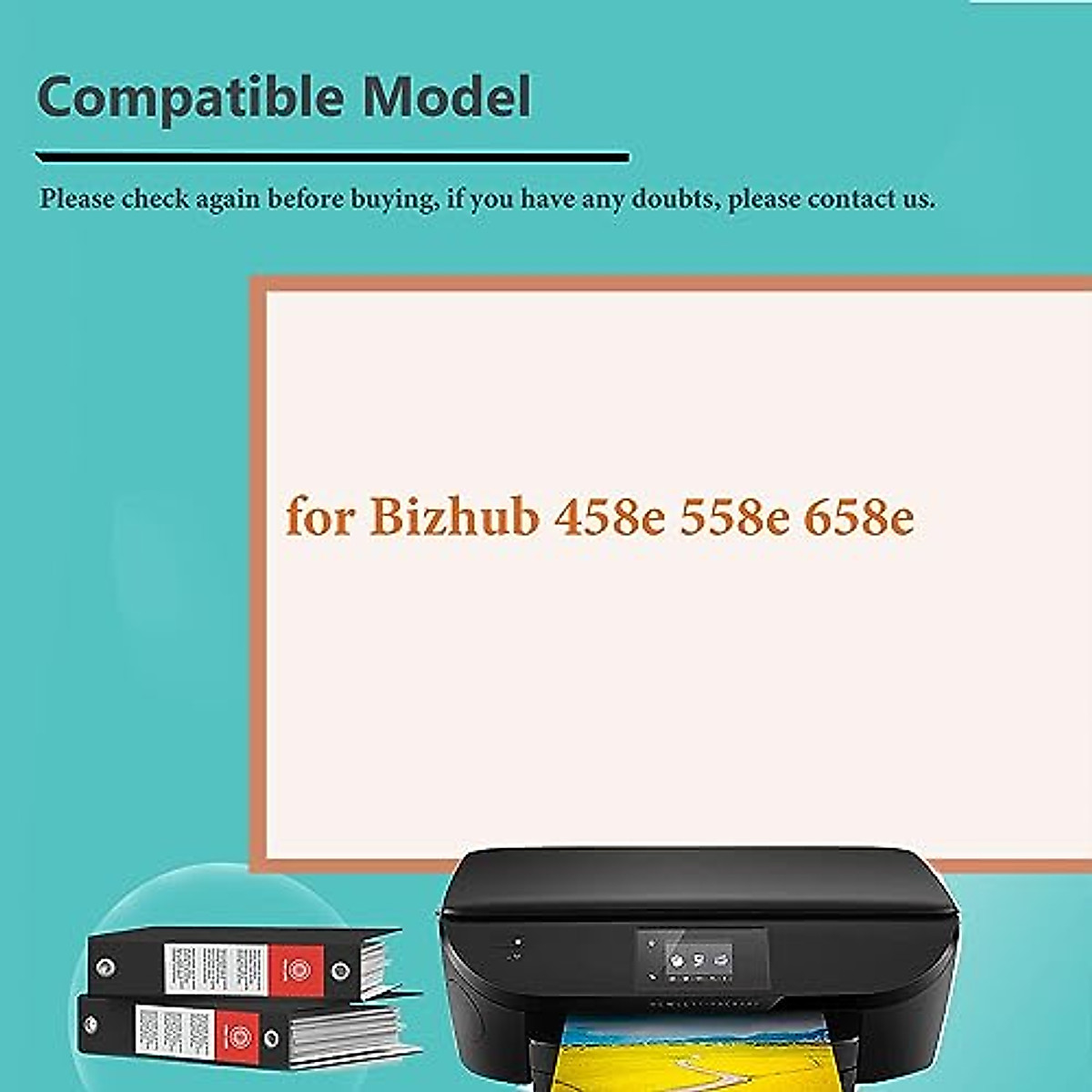 FLOAPA TN516 Toner Cartridge Use for Konica Minolta Bizhub 458e 558e 658e Printers