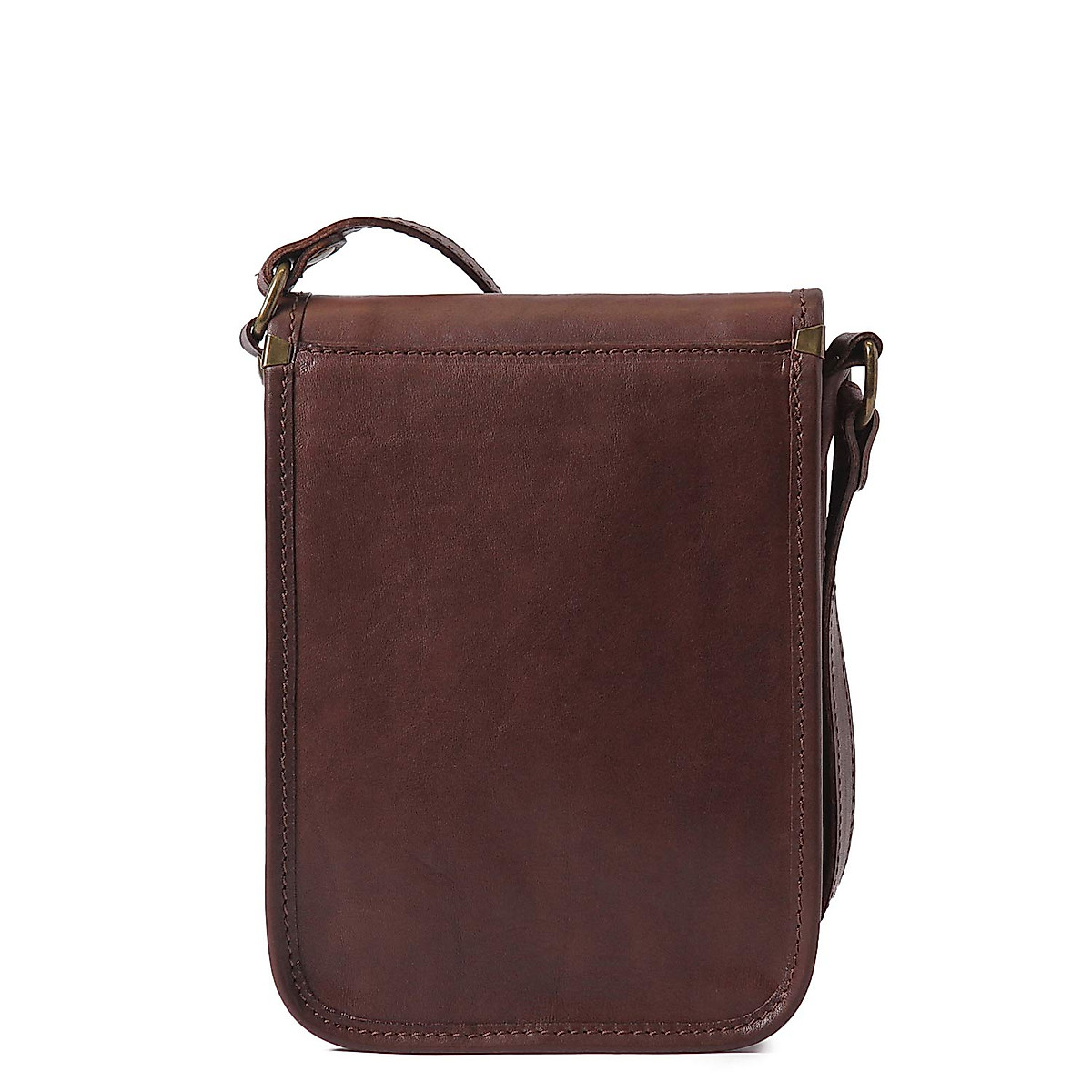 I Medici Varese Small Crossbody Purse in Chocolate