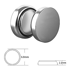 Cotchear 10pcs AG1 Battery LR621 364 Watch Battery 1.55V 364 SR621SW LR621 621 LR60 CX60 Alkaline Button Cell Batteries for Watch Toys Remote