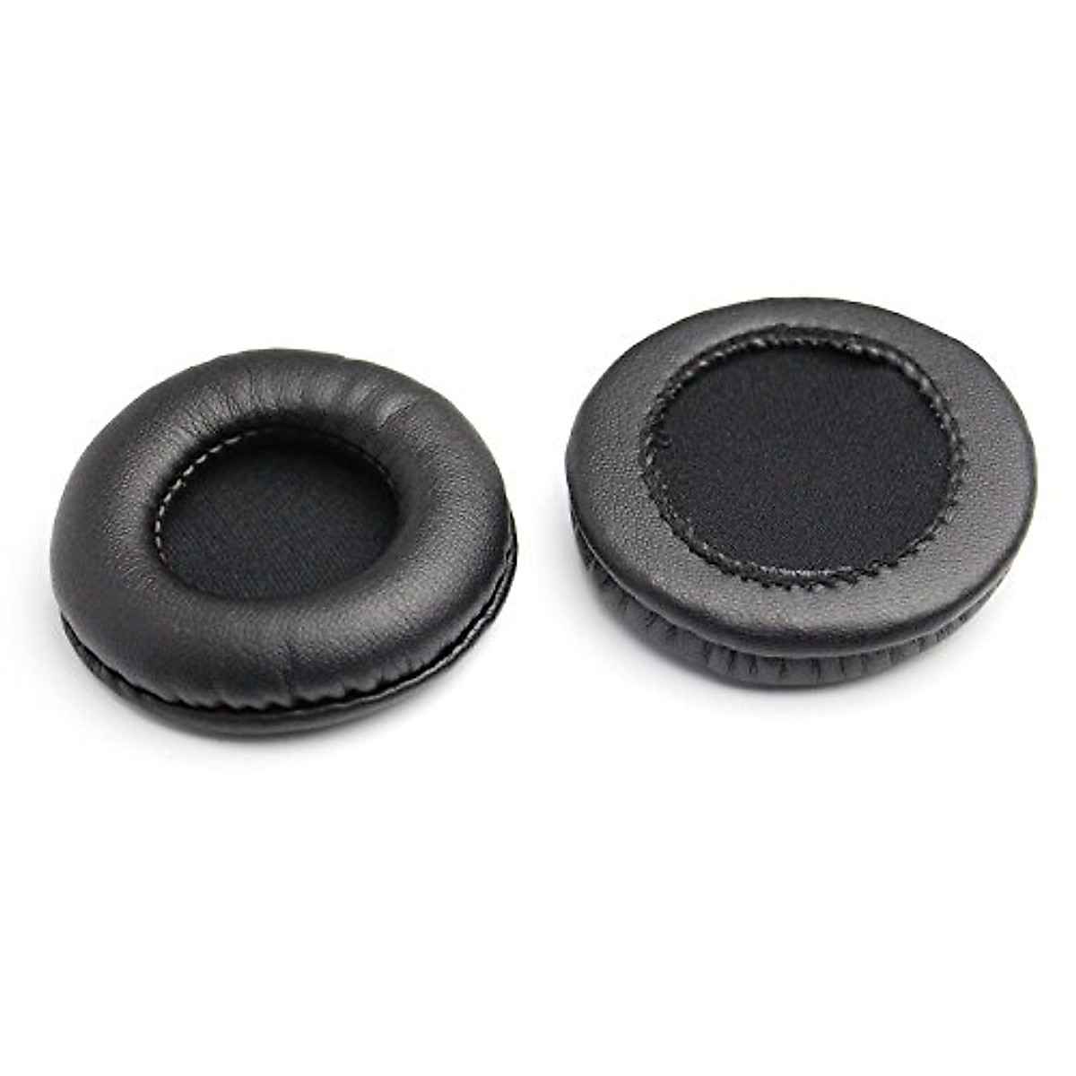 Replacement Earpads Leather Ear Cushions Spare Ear Pads Kit Fit Universal Diameter (60mm)