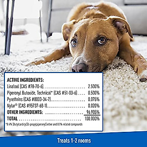 Adams Carpet Powder With Linalool and Nylar, Kills Fleas and Ticks On Contact, Kills All Stages of the Flea Life Cycle, 30 Day Protection, Freshens and Deodorizes, Treats Up to 400 Sq Ft, 1LB