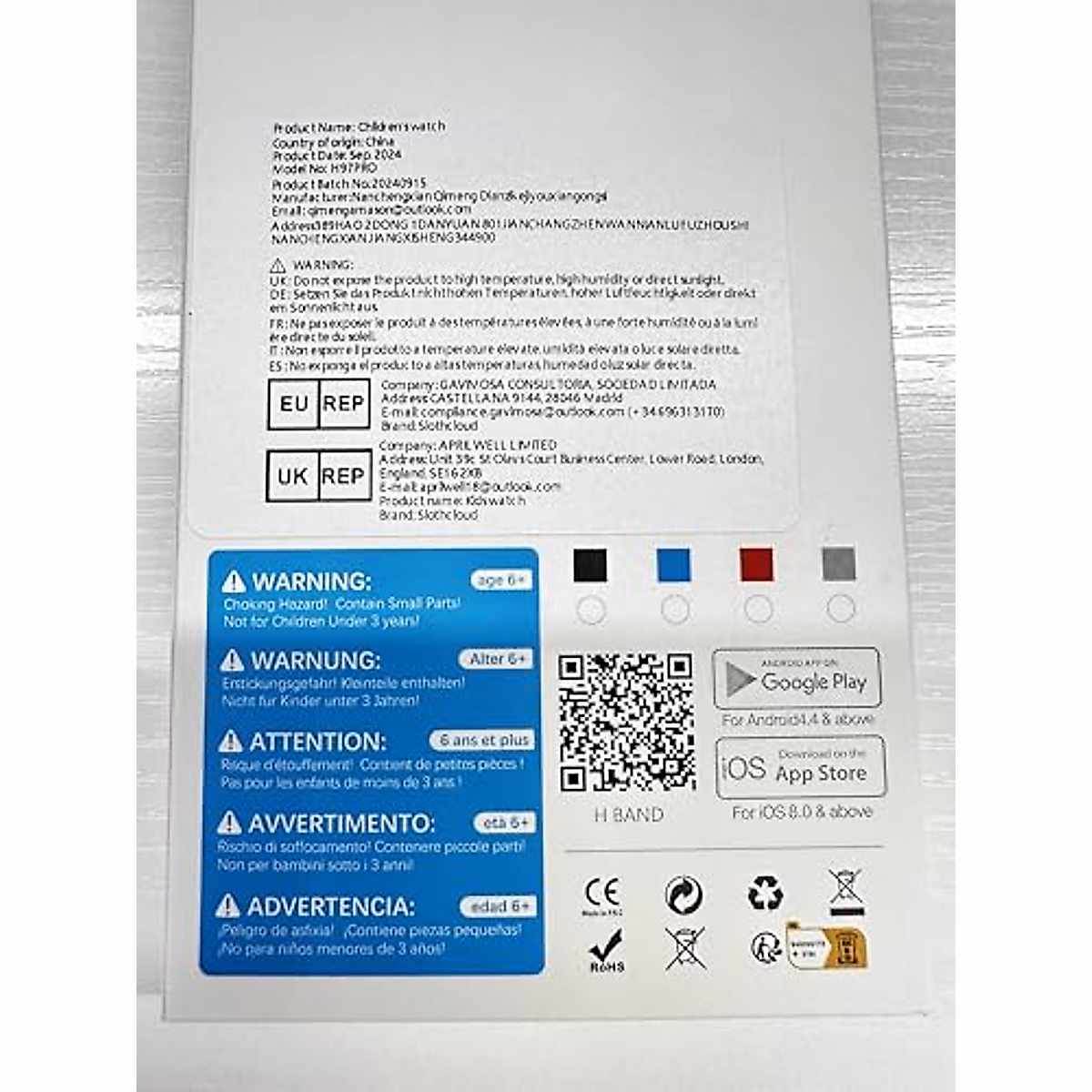 Slothcloud Smart Watches for Men,Fitness Activity Tracker Watch with Heart Rate Blood Oxygen Monitoring IP68 Waterproof 1.71 inch Full Touch Screen Smart Watch Compatible for iOS Android (Black)