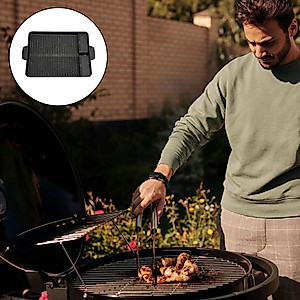 MAGICLULU 1pc Baking Pan Medical Stone Indoor Griddle Camping Stove Pan Nonstick Grill Plate Indoor Bbq Grill Stovetop Grill Pan Bbq Grill Accessories Gill Pan South Korea Portable Aluminum