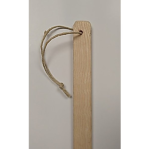 Heavy Duty Leather Fly Swatters Indoor/Outdoor – Pest Control Heavy Duty Fly swatters Made in USA by Amish Leather Craftsman Kills Bugs and Insects… (Natural)