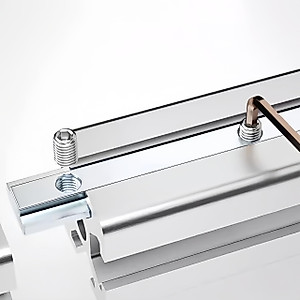 M3 x 8mm Cone Point Screws, Hex Socket Set Screws, Metric Grub Screws, A2-70, DIN914 Stainless Steel, 250Pcs