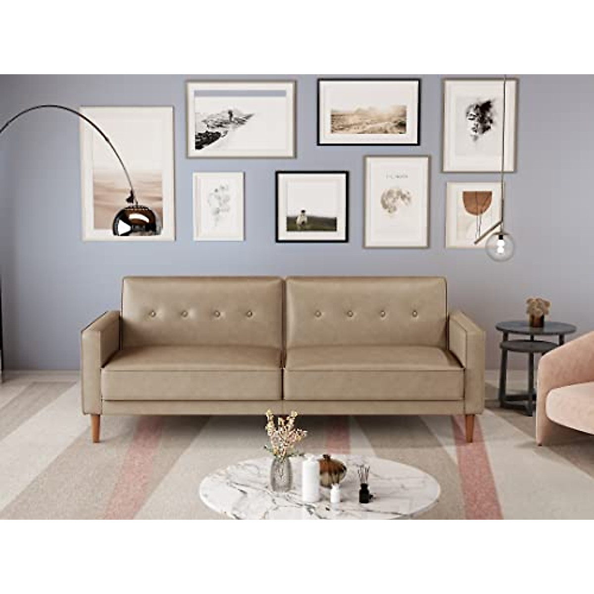 Gold Sparrow Camden Sofabed, Overcast