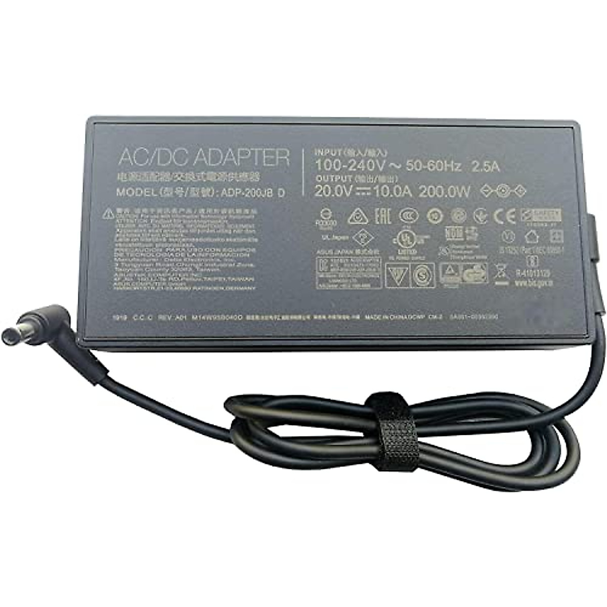 200W 20V 10A ADP-200JB D Charger for Asus Rog Zephyrus G15 GA503 GA503QM GA503QS GA503QR Laptop and More