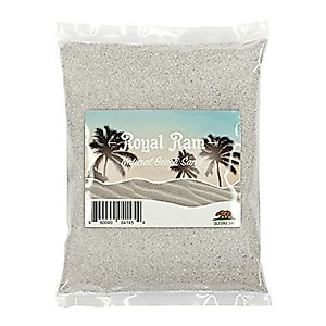 Royal Ram 2 Pounds Natural California Sand - for Interior Decor, Vase Filler, Sand Crafts and More