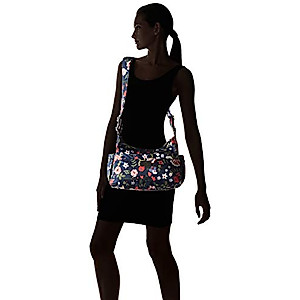 JuJuBe Limited Edition HoBoBe Purse Diaper Bag, Midnight Posy