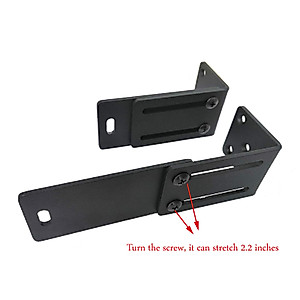 Wall Mount Bracket for Bose Soundbar 500 Soundbar 700 Soundtouch 300 Speaker (Black)