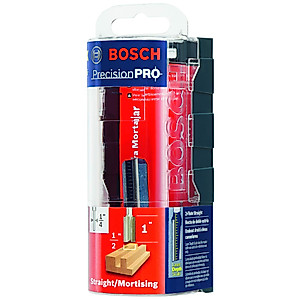 BOSCH 85227M 1/2 In. x 1 In. Carbide Tipped 2-Flute Straight Bit