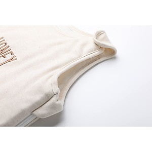 Owlivia Baby Sleep Sack, 100% Organic Cotton Toddler Sleeping Bag, TOG 2.5 Unisex Wearable Blanket For Winter (6-18 Months, Brown Bear)