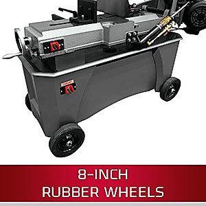 JET HVBS-712D, 7" x 12" Deluxe Metal Bandsaw, 4 Speed, 3/4HP, 1Ph 115/230V (414560)