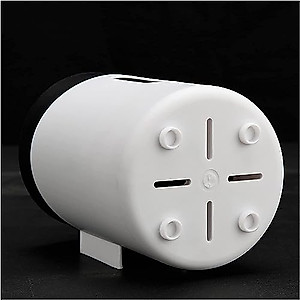 Plastic Toilet Bowl Brush Stainless Steel Long Handle Toilet Brush Wall Mounted Toilet Cleaner Brush with Stand Easy Install