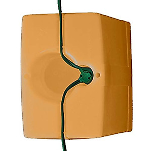 Set of 12 Brown Luminaries, Light String, Bulbs & Stakes