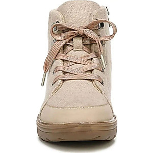 BZees Womens Brooklyn Ankle Boot, Beige, 8 US