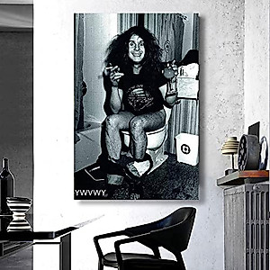 YWVWY Singer Cool Artworks Painting Wall Art Canvas Prints Hanging Picture Home Decor Posters Gift Idea 12x18inch(30x45cm)