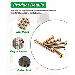 Crib Screws Replacement Set - M6 Socket Head Screws Bolts for Delta/Graco/Dream On Me Baby Bed - Replacement Hardware for Furniture Chair Table Desk Bed Frame (M6 x 20 mm -20PCS)