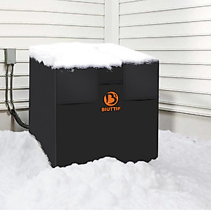 Air Conditioner Cover for Outside Units - 36x36x39 inches, Central AC Winter Covers for Outside, Waterproof Anti-Hail Windproof Design