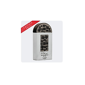 Lattafa Pride EDP Spray 20ML (0.67 OZ), Collection of Travel Size Unisex Perfumes for Men & Women. (20ml, Maharjan Silver 20ML)