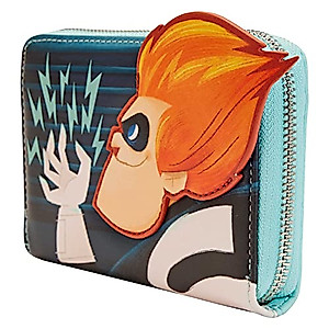 Loungefly Disney Pixar Moments Incredibles Syndrome Zip Wallet