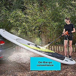 BLACK+DECKER 20V MAX Pressure Washer, 350 PSI (BCPW350C1)