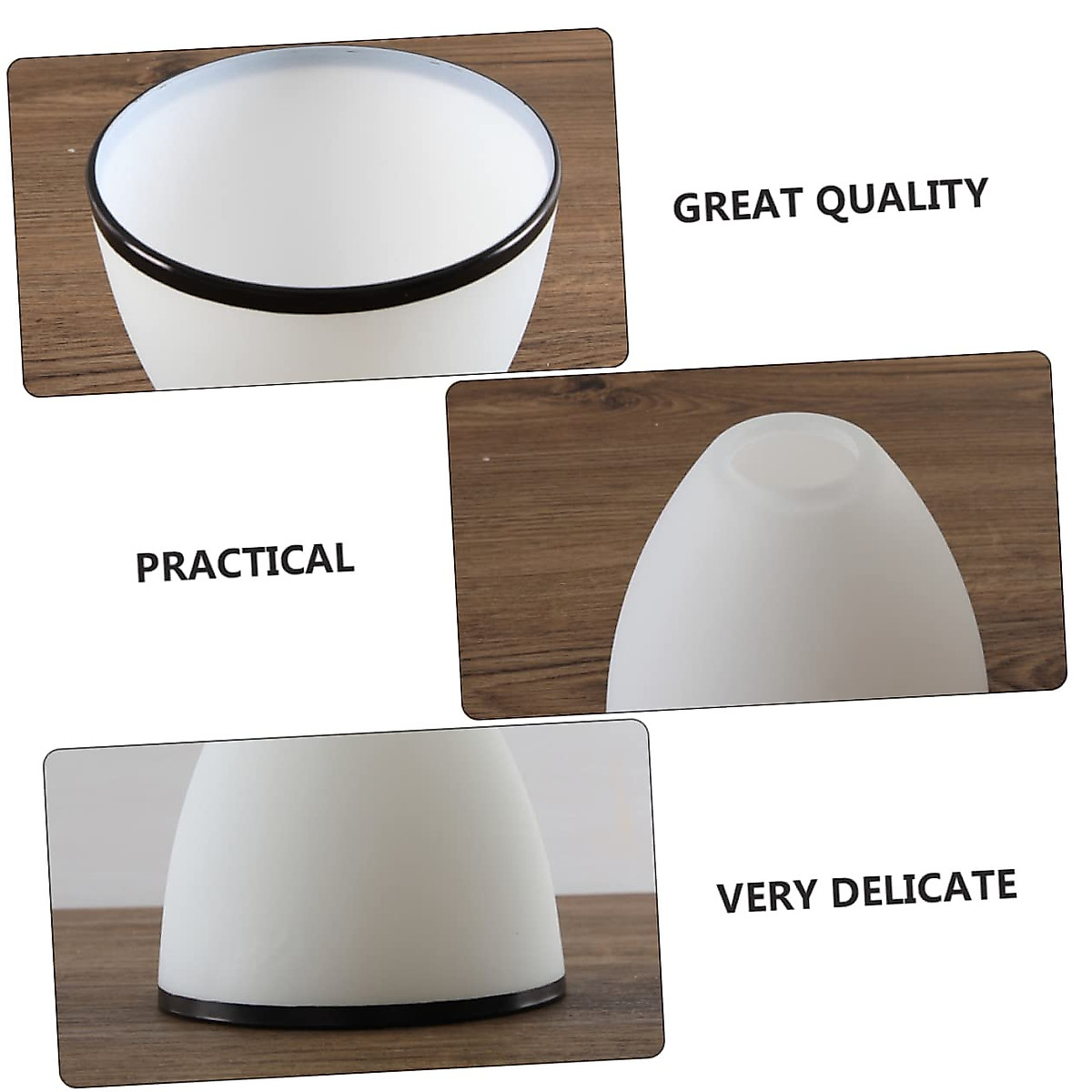 Levemolo Quality Material Glass Lamp Light Eye Protection Decorative for Ceiling Lamp Shade