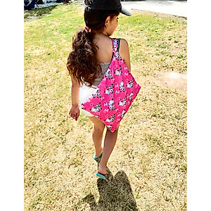 CasenBag Pink Zebra Wet and Dry Diapers Bag with Wet Wipes Cases. (KT-WDCB-002)