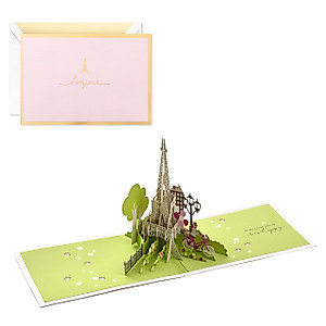 Hallmark Signature Paper Wonder Pop Up Birthday Card (Paris, Trés Happy)