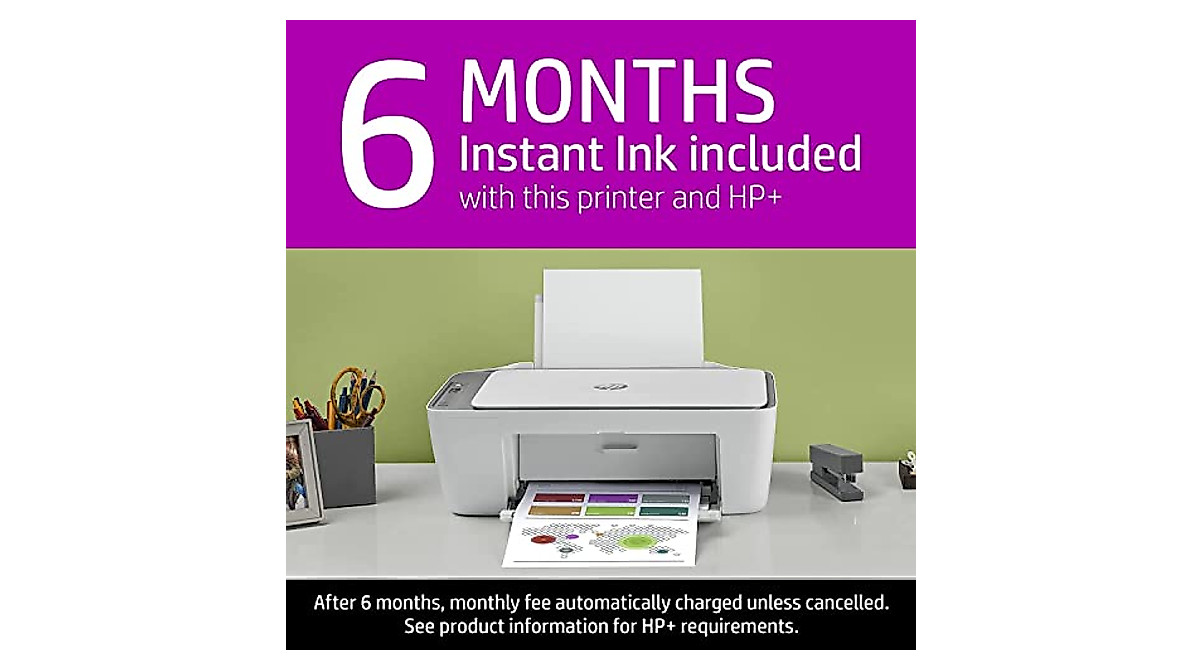 HP DeskJet 2755e All-in-One Printer - Print, Scan, Copy