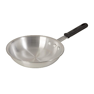 Update International 8" Natural Finish Aluminum Fry Pan