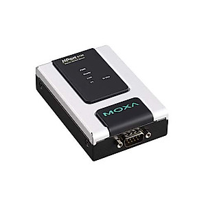 MOXA NPort 6150-1 Port RS-232/422/485 Secure Device Server, 12-48V, w/Adapter