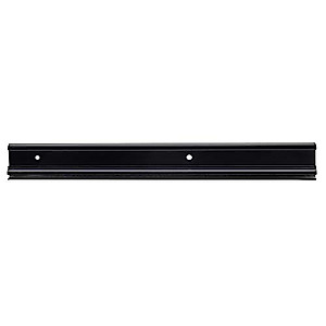 RecPro RV Awning Trim Made for Insert | Black or White Color Options | Aluminum | 92" Length | Made in The USA (2 Trim Pieces, Black)