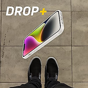 OtterBox iPhone 14 Plus Prefix Series Case - STARDUST (Clear/Glitter), Ultra-thin, Pocket-friendly, Raised Edges Protect Camera & Screen, Wireless Charging Compatible